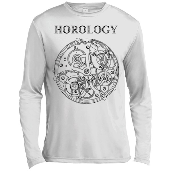 Horology T-Shirt Watch Collecting Clock Time Graphic Tee – Long Sleeve ...